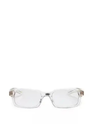 FLATLIST Hanky Rectangle Frame Sunglasses - White