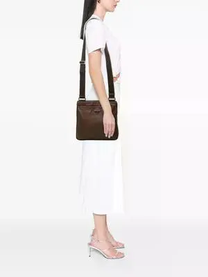 Prada Vitello City Zip Top Crossbody Bag