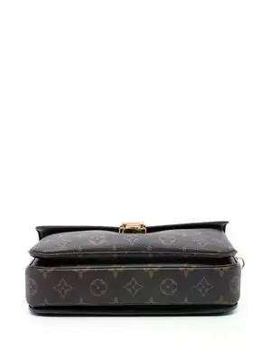 LOUIS VUITTON 2021 Monogram Pochette Metis Satchel