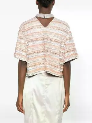 DUNESI Leonor Beaded Blouse