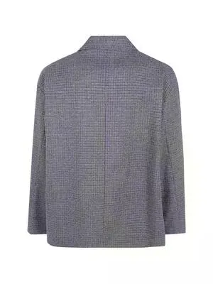 NINE:INTHE:MORNING Check Wool Jacket