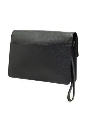 LOUIS VUITTON Taiga Leather Selenga Clutch Bag