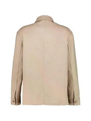 FERRAGAMO Double Wool And Cashmere Blouson
