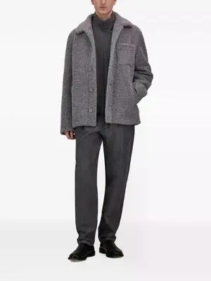 Herno Stretch-wool Lightweight Jacket - Grey