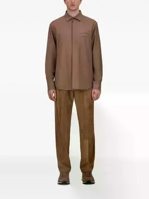 Herno Gabardine-texture Shirt