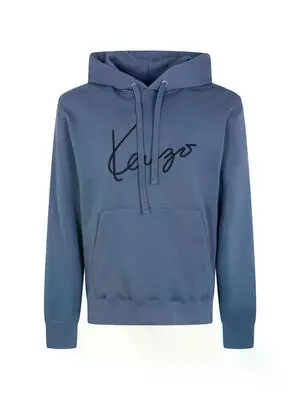 Kenzo Logo-embroidered Hoodie