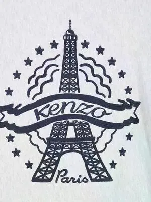 Kenzo Logo-embroidered Cotton Sweater