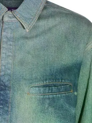 JEAN PAUL GAULTIER Graphic Print Denim Shirt