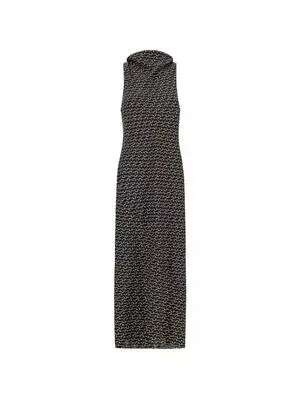 Herno Hook-print Maxi Dress