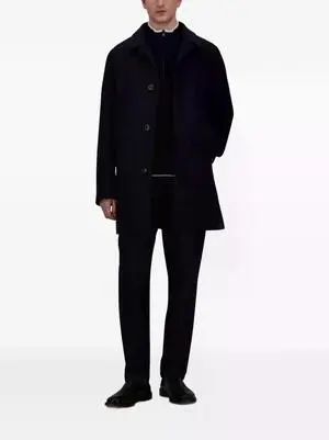 Herno Bouclé Half-zip Sweater