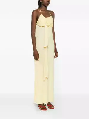 Loewe X Paula's Ibiza Knotted Maxi Dress