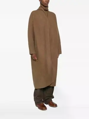 CORTANA Nur Shawl-collar Open-front Coat