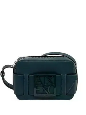 Armani Exchange Logo Plaque Shoulder Bag
