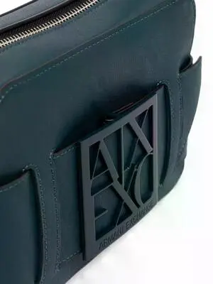 Armani Exchange Logo Plaque Shoulder Bag