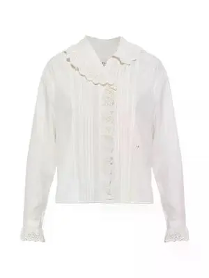 MARANT ETOILE Nomia Ruffled-trim Top