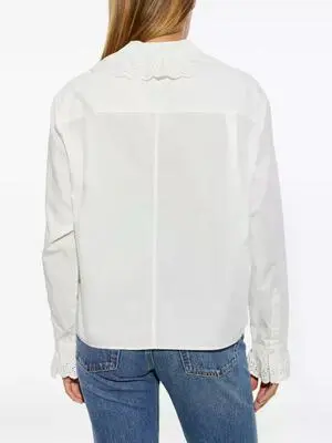 MARANT ETOILE Nomia Ruffled-trim Top