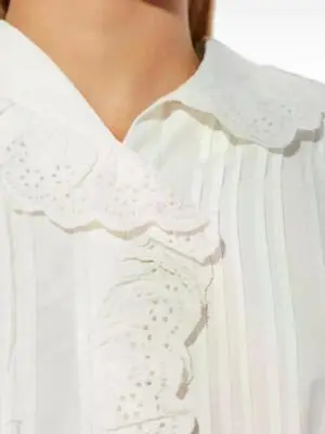 MARANT ETOILE Nomia Ruffled-trim Top