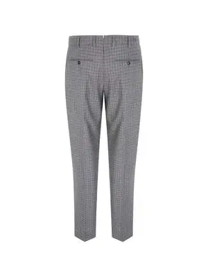 PT TORINO Check-pattern Trousers