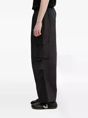 PUMA Logo-embroidered Wide-leg Cargo Pants