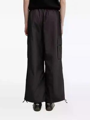 PUMA Logo-embroidered Wide-leg Cargo Pants