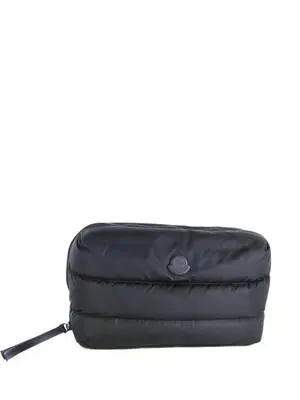 Moncler Quilted Logo Patch Clutch Bag