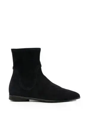 TRUMAN´S Suede Pointed-toe Ankle Boots