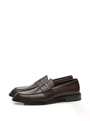 LOTTUSSE Prestige Leather Loafers - Brown