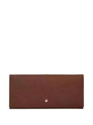 LOTTUSSE Carteras Textured-finish Leather Wallet - Brown