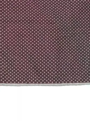 Eleventy Geometric-print Pocket Square - Red