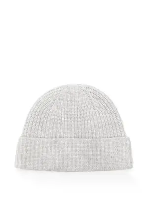 Eleventy Ribbed-knit Beanie Hat
