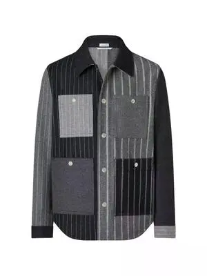 Thom Browne Flannel Fun-mix Banker-stripe Jacket