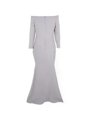 LOODYANA Embellished Off-shoulder Maxi Dress