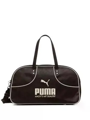 PUMA Logo-print Piped Holdall Bag