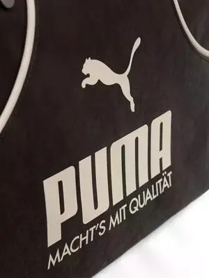 PUMA Logo-print Piped Holdall Bag
