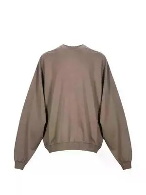 Rick Owens Crew Neck Drop Shoulder Sweater