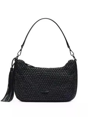 LOTTUSSE Woven Shoulder Bag - Black