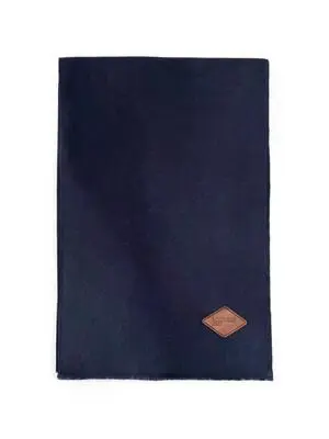 LOTTUSSE Logo-patch Scarf - Blue