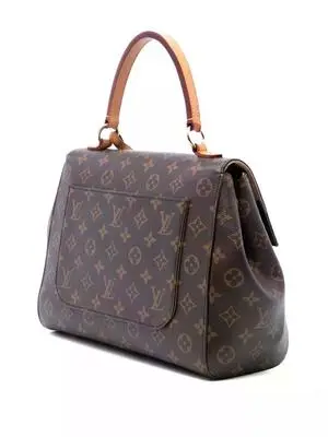 LOUIS VUITTON Monogram Cluny Mm Satchel