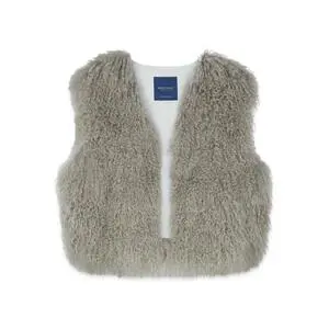AMANDA THOMPSON COUTURE Colette Mongolian Sheepskin Gilet