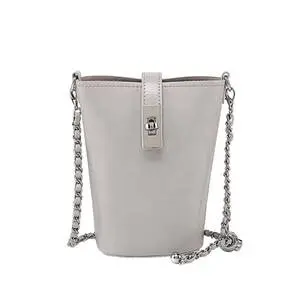 MKF COLLECTION - J'OMOR Evelina Mini Bucket Bag - Grey