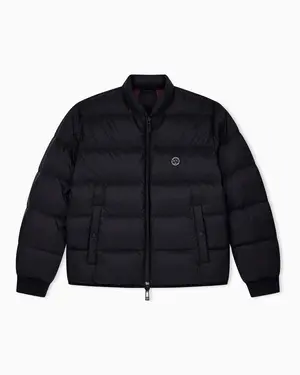 Armani Exchange Down Jacket In Nylon