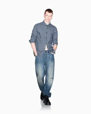 Armani Exchange Regular Fit Shirt In Cotton