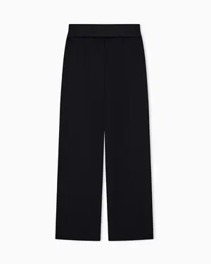 Armani Exchange Regular Fit Recycled Stretch Scuba Jersey Trousers