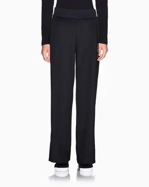 Armani Exchange Regular Fit Recycled Stretch Scuba Jersey Trousers