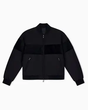 Armani Exchange Padded Blouson Jacket - Black