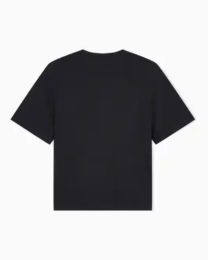 Armani Exchange Oversized Cotton Jersey T-shirt With Graphic Detail