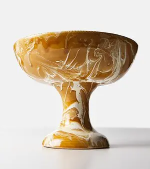 CABANA Marbled Ceramic Fruit Stand