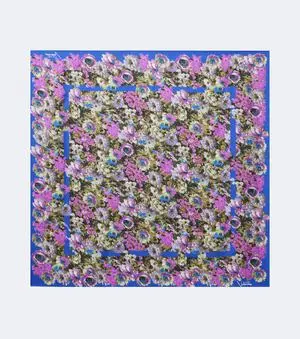 Valentino Garavani Floral Silk Scarf - Multicoloured