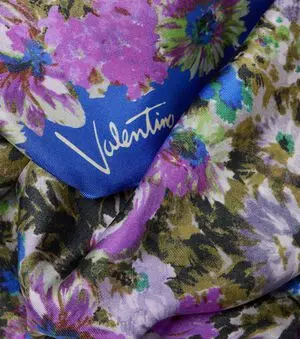 Valentino Garavani Floral Silk Scarf