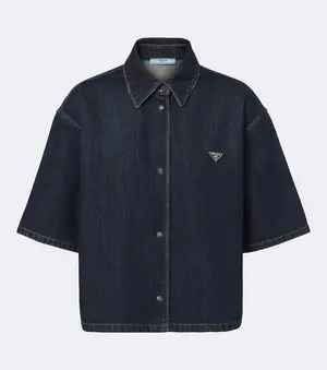 Prada Denim Shirt - Blue